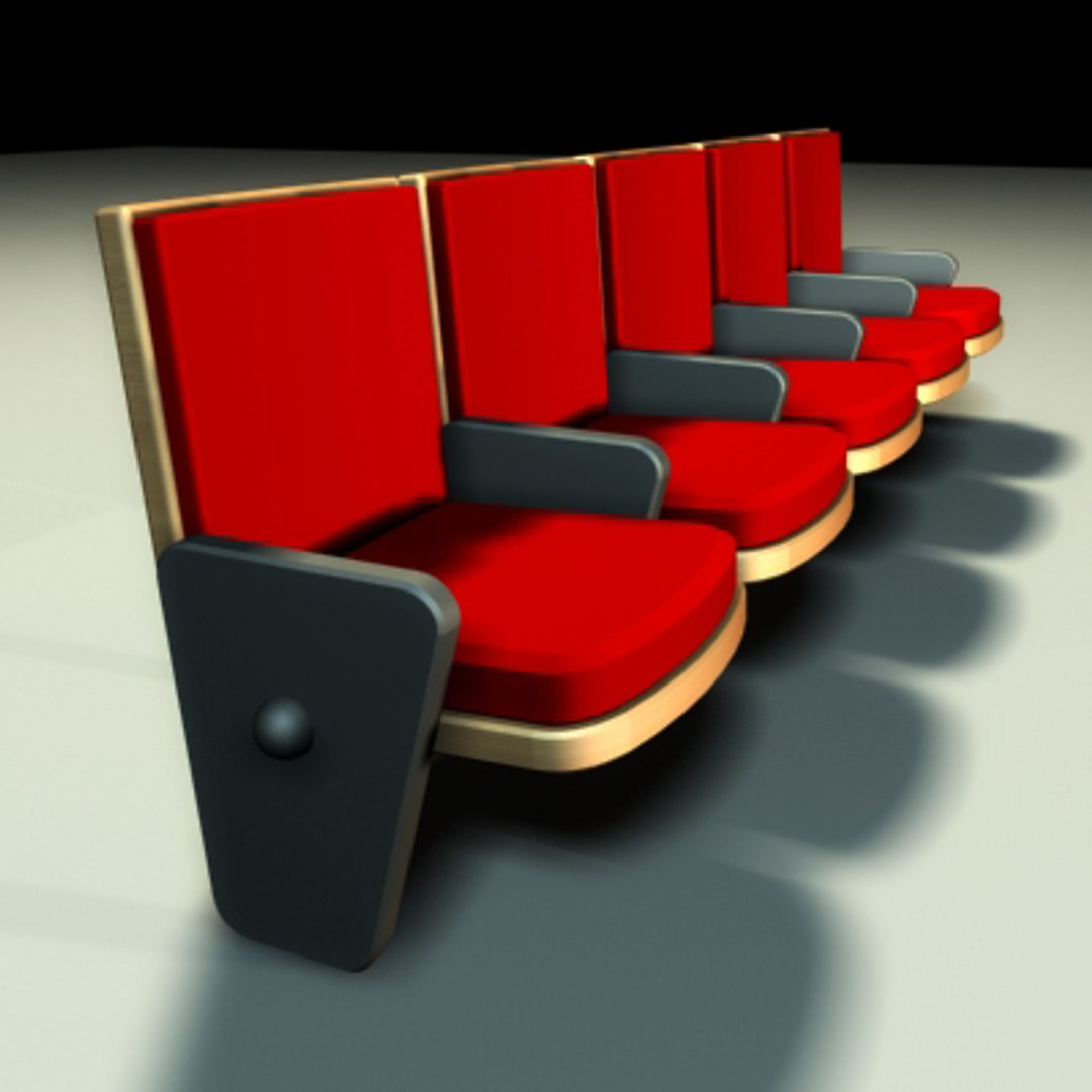 Theatre Seats 3d 3ds