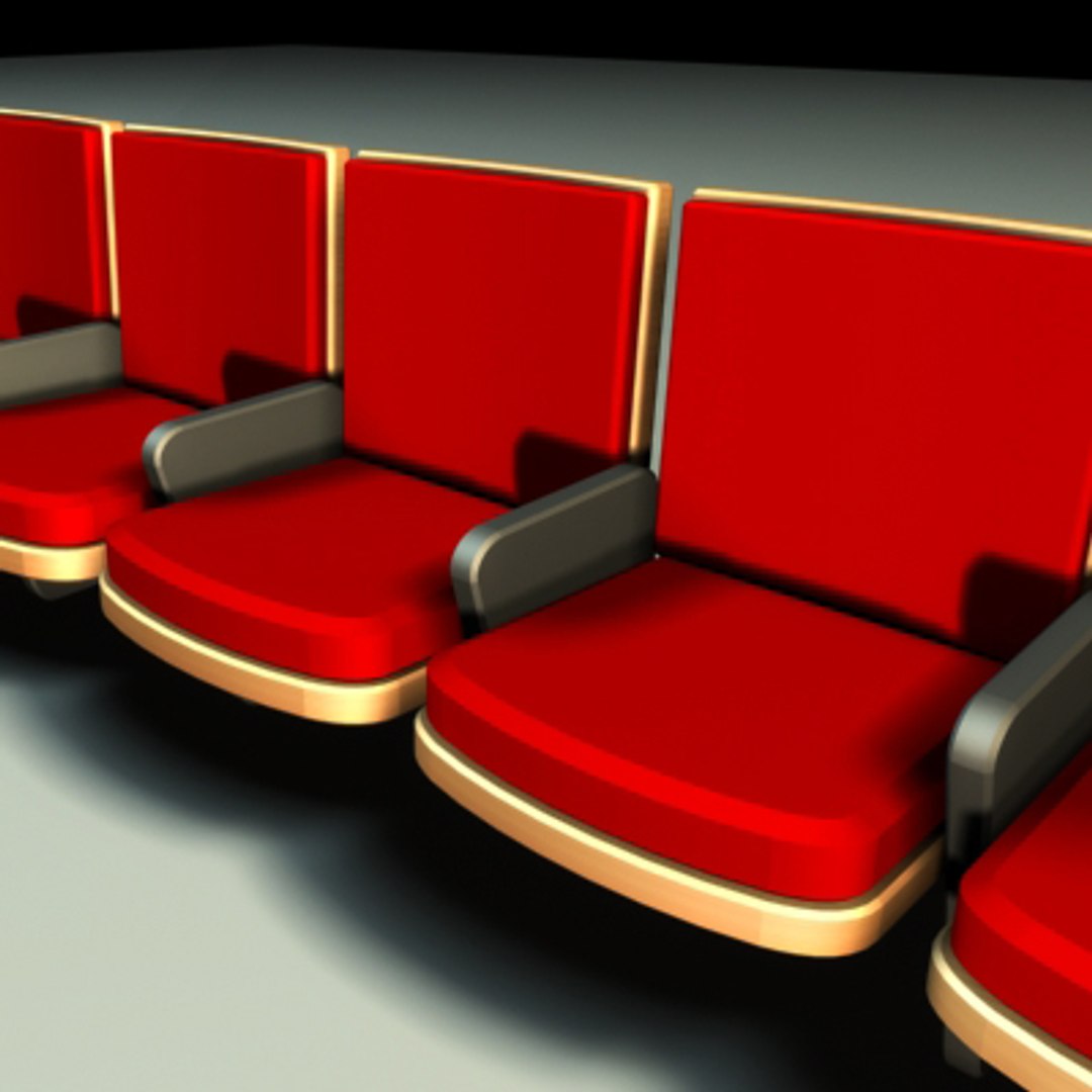 Theatre Seats 3d 3ds