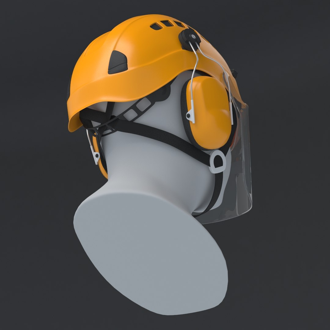 Professional Helmet Work Height Model - TurboSquid 1214259
