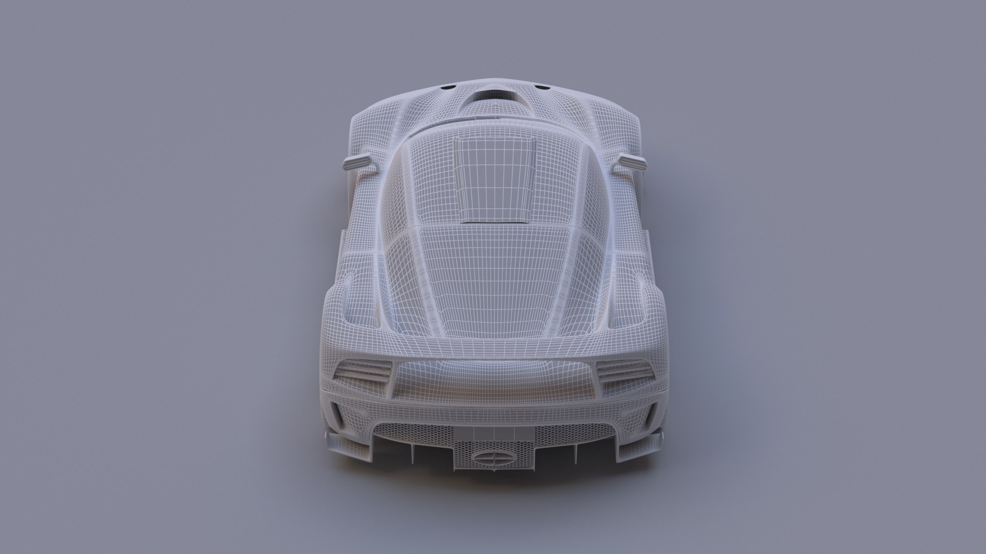 3D Generic Sports Car With Realistic V-Ray Materials 3D Model ...
