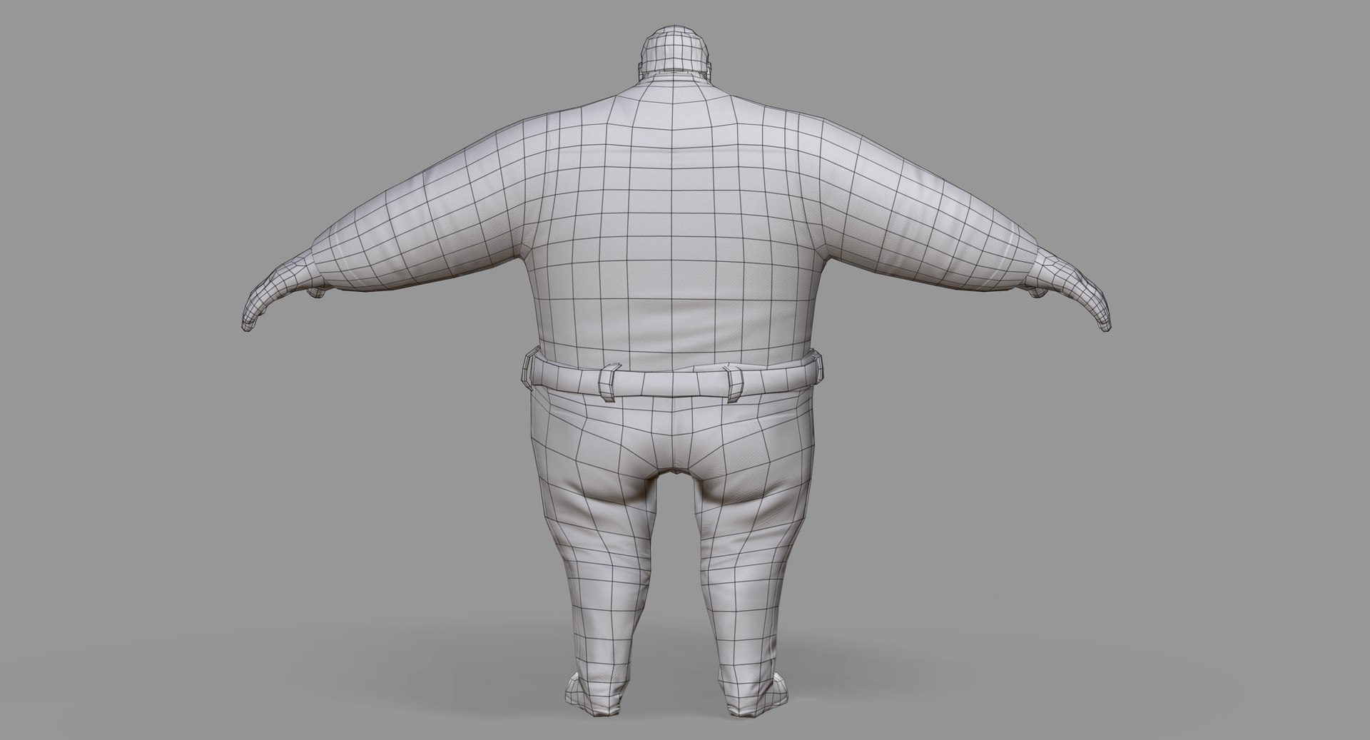3D fat man model - TurboSquid 1310322