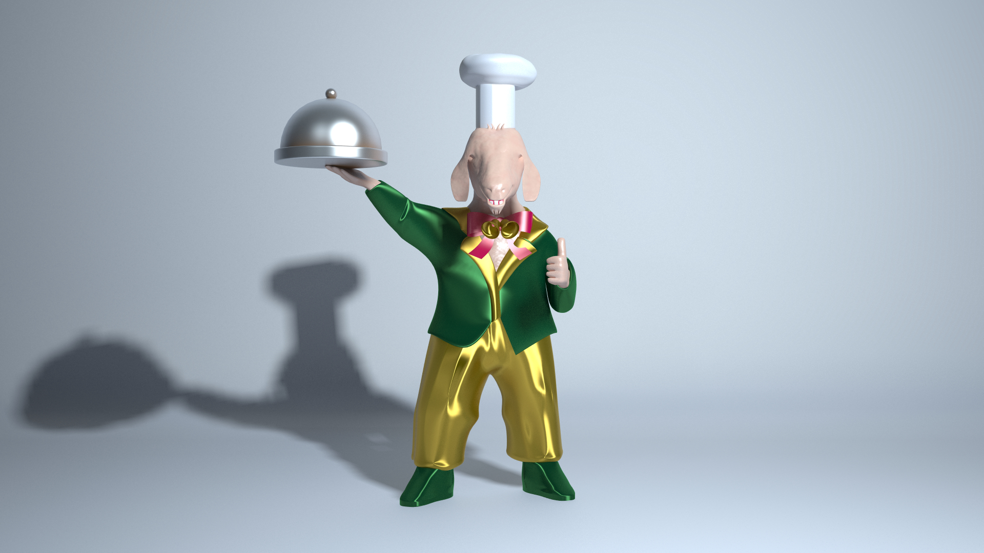 NFT Cartoon Chef 3D model - TurboSquid 1859692