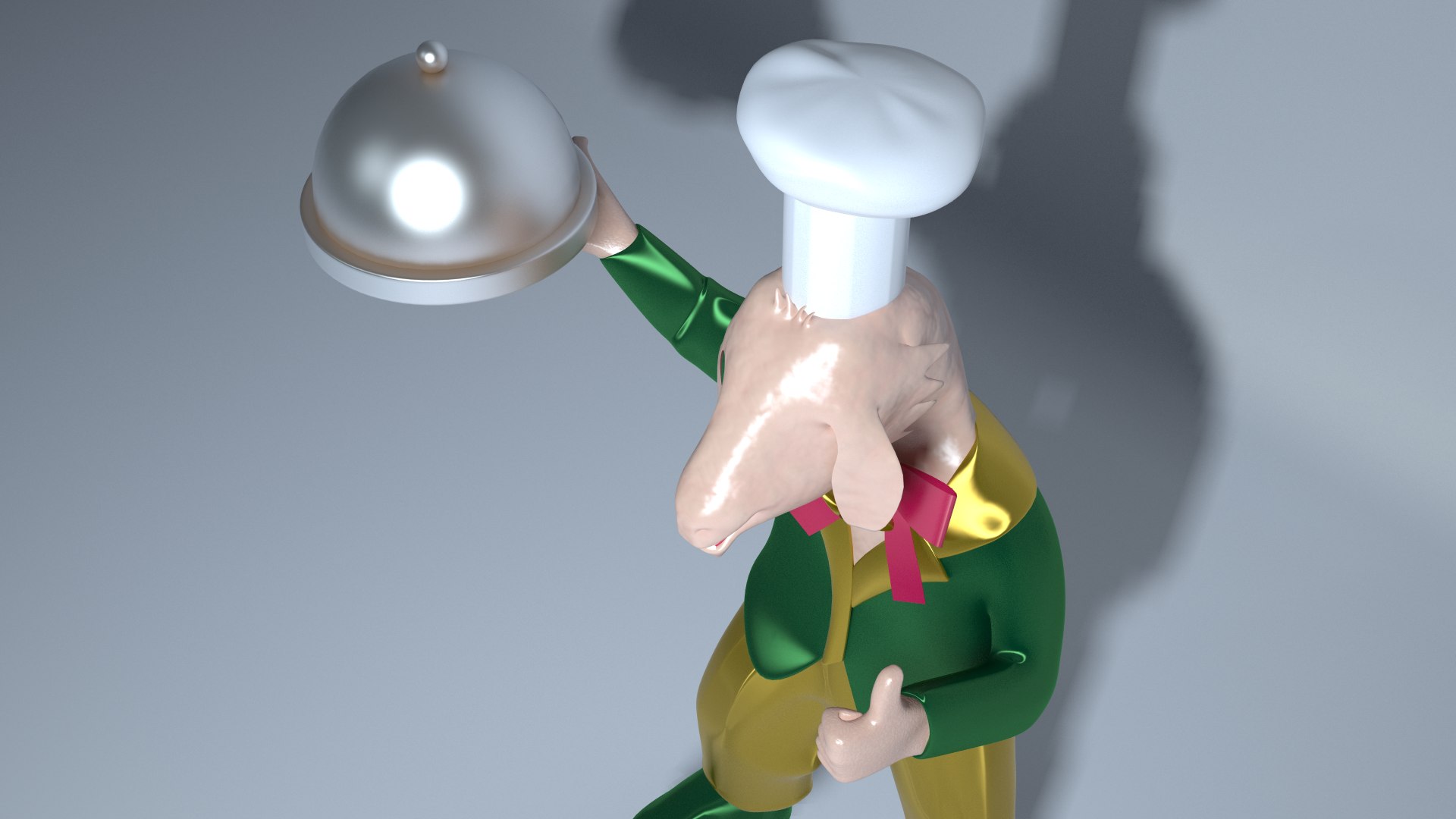 NFT Cartoon Chef 3D model - TurboSquid 1859692
