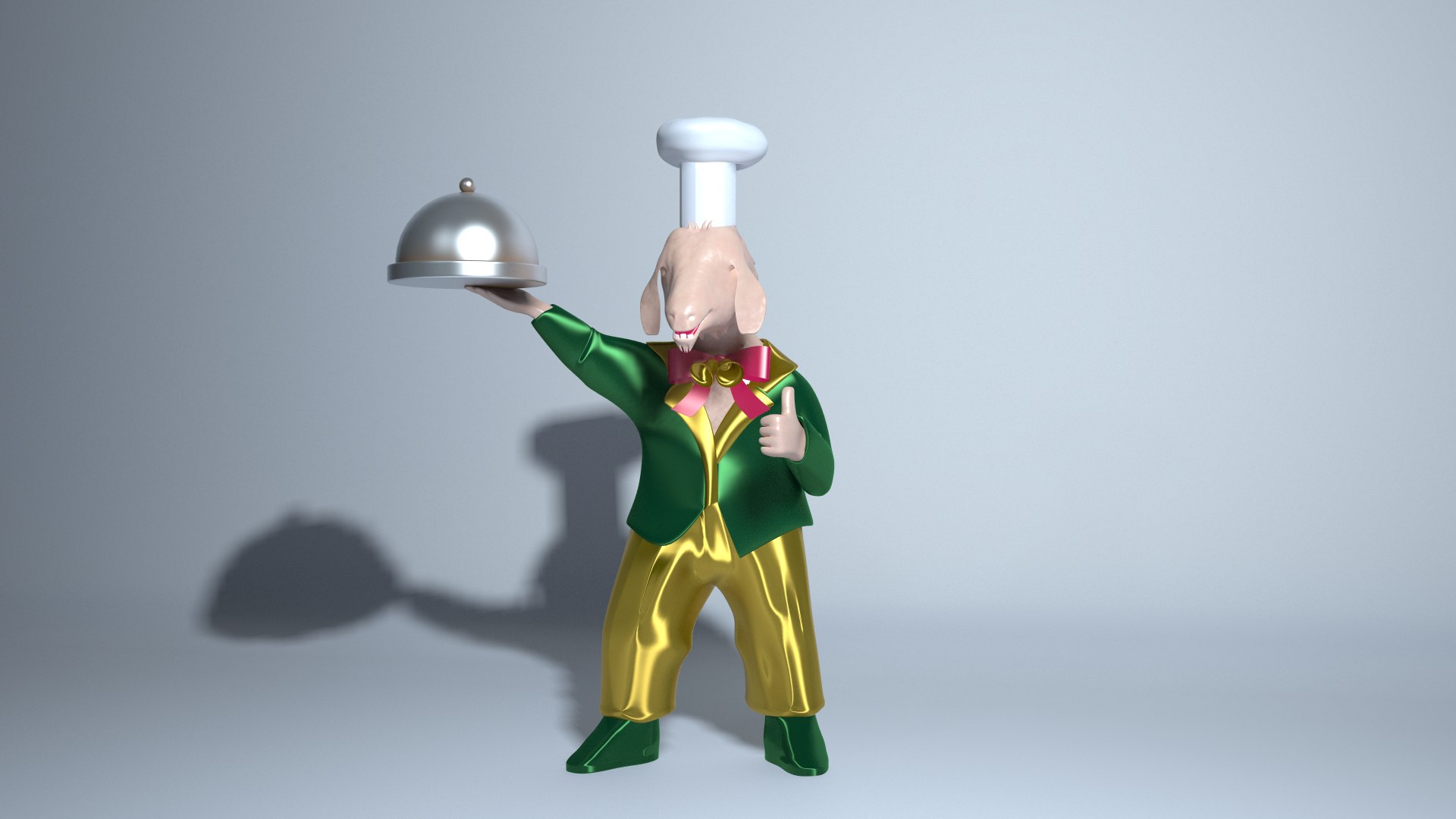 NFT Cartoon Chef 3D model - TurboSquid 1859692