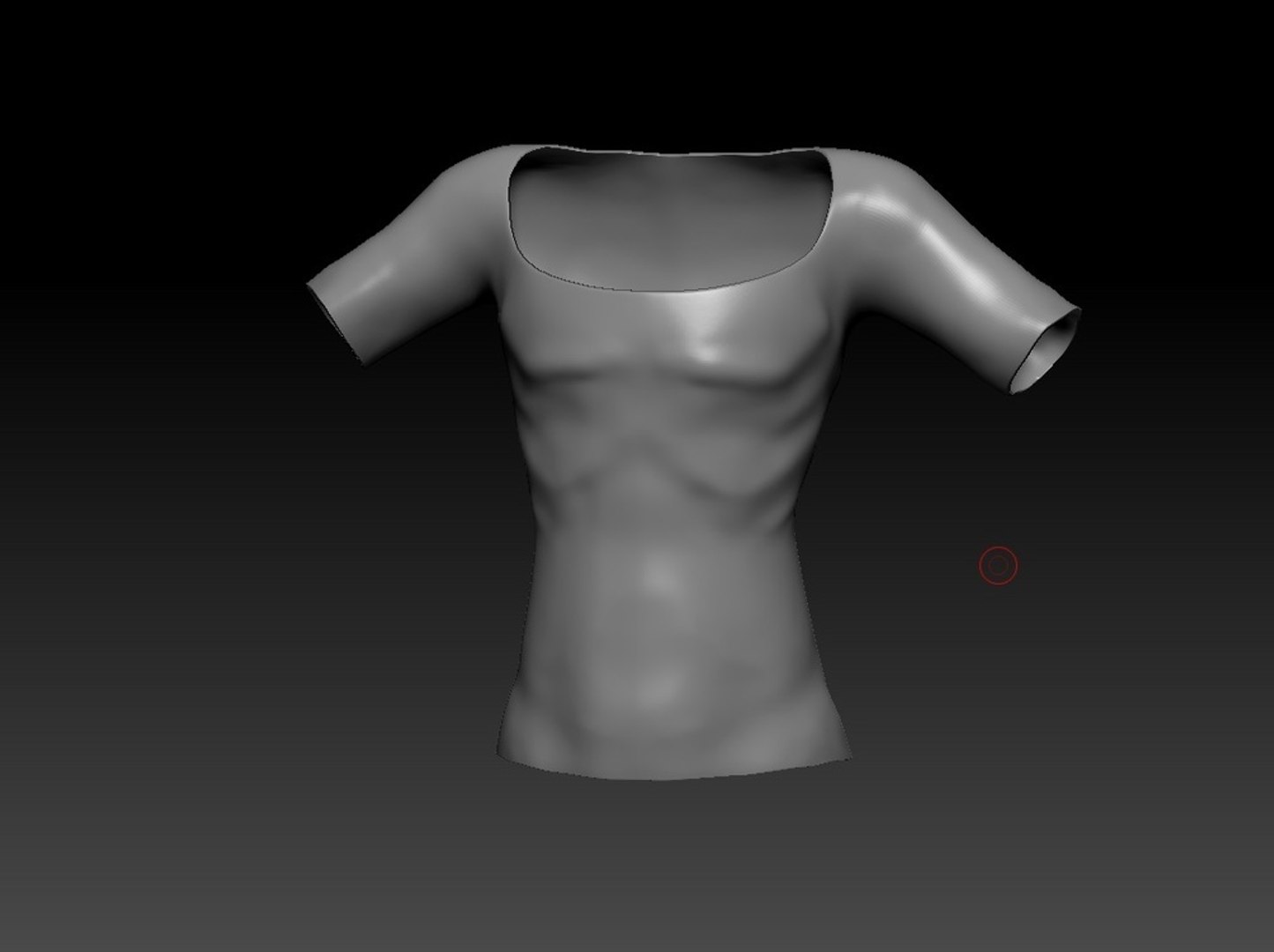 t-short zbrush 3d obj