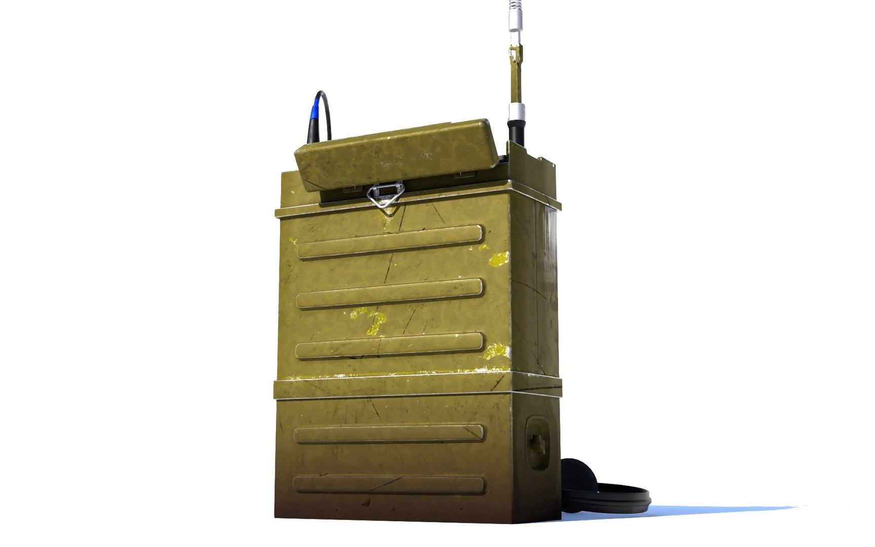 R-159 Soviet Portable Military Radio Station Model - TurboSquid 1948833