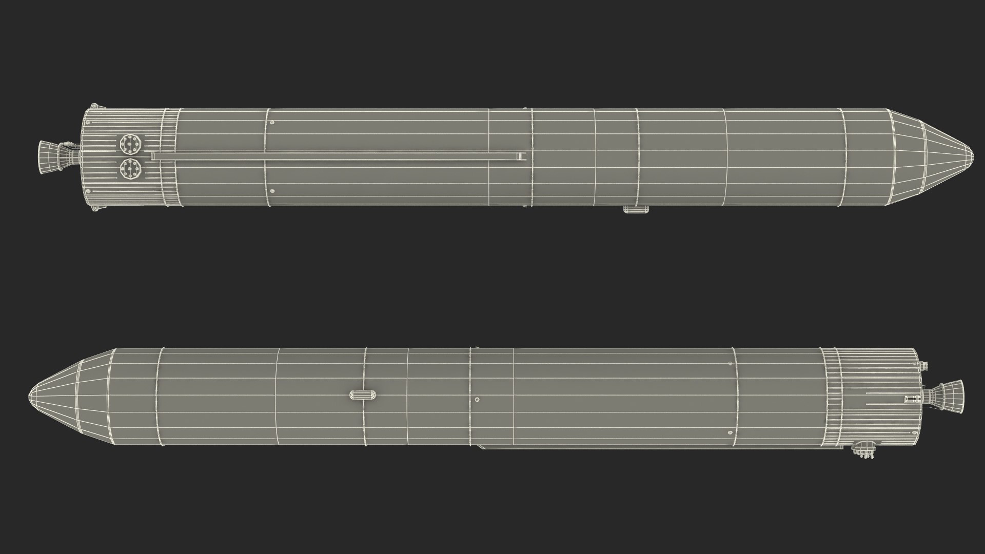 Rocket kslv2 tlv model - TurboSquid 1591523