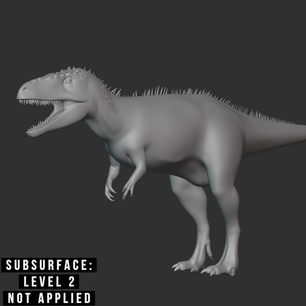 Mapusaurus Basemesh Low Poly 3D 모델 - TurboSquid 1994673