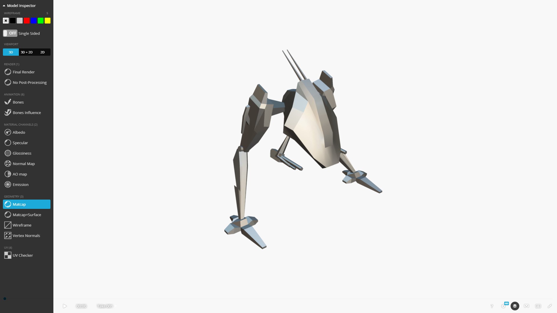 3D Model Mech Walker Animation Walk - TurboSquid 1385238