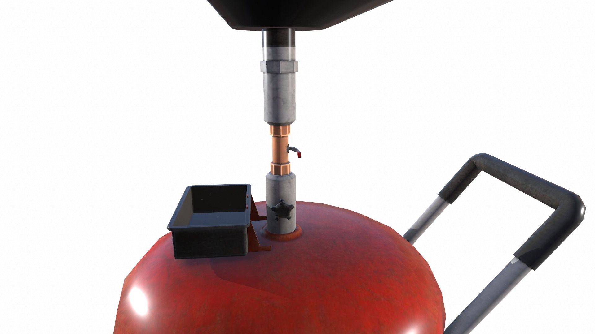 Hydrogen Cylinder 3D Model - TurboSquid 2318015