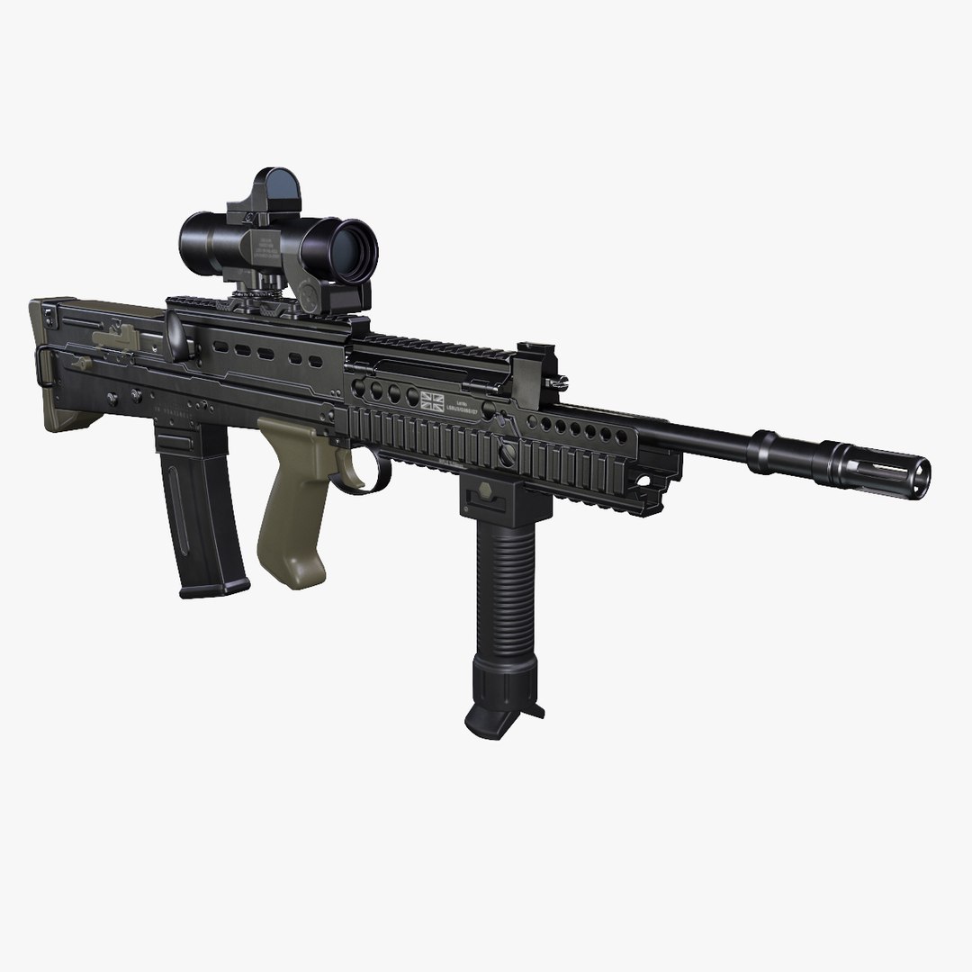 SA80 3D model - TurboSquid 1942860