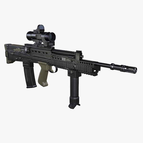 SA80 3D model - TurboSquid 1942860