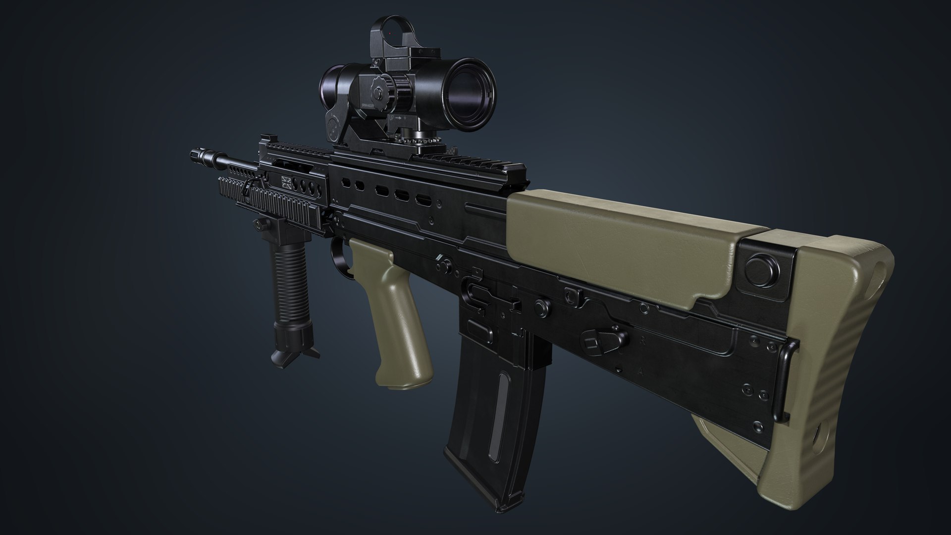 SA80 3D Model - TurboSquid 1942860