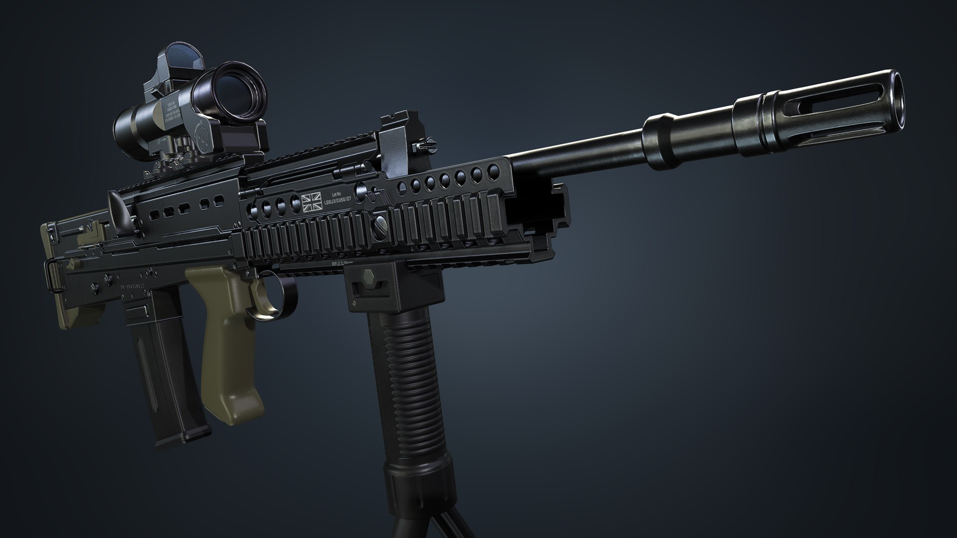 SA80 3D Model - TurboSquid 1942860