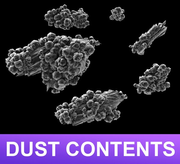 3d model microscopic pollen