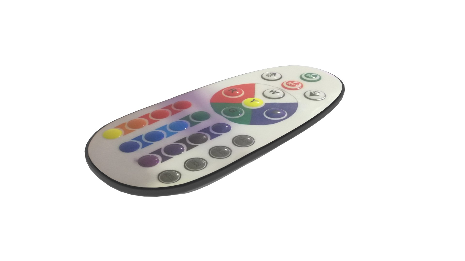 RGB Light Remote Control 3D Model - TurboSquid 1745679