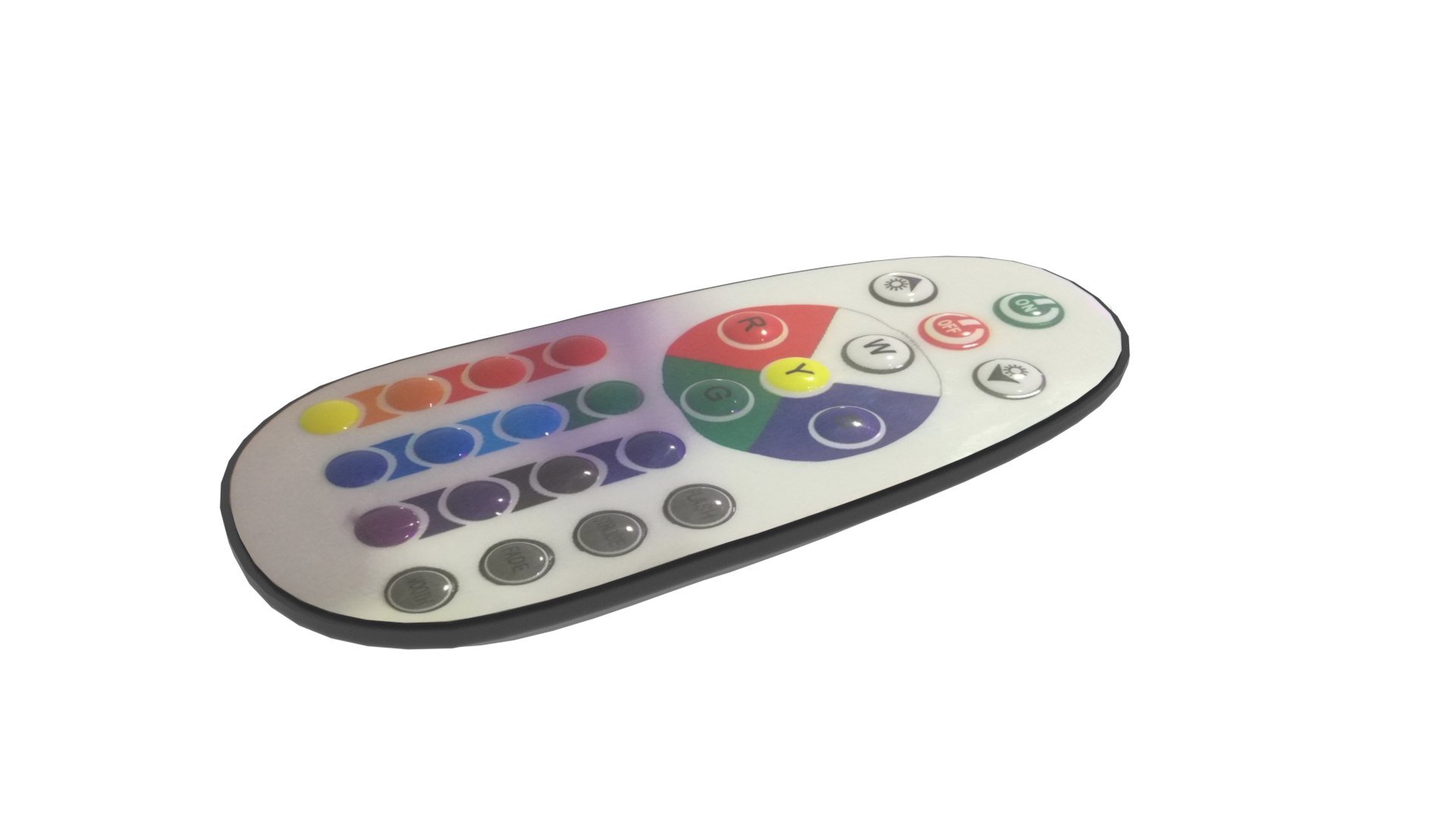 RGB Light Remote Control 3D Model - TurboSquid 1745679