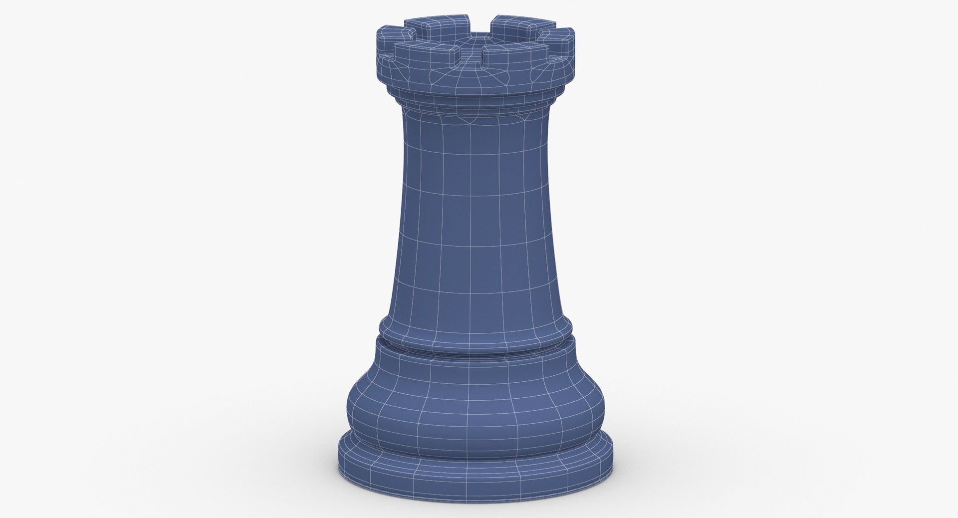 3D Chess Piece 02 Rook - TurboSquid 1598586