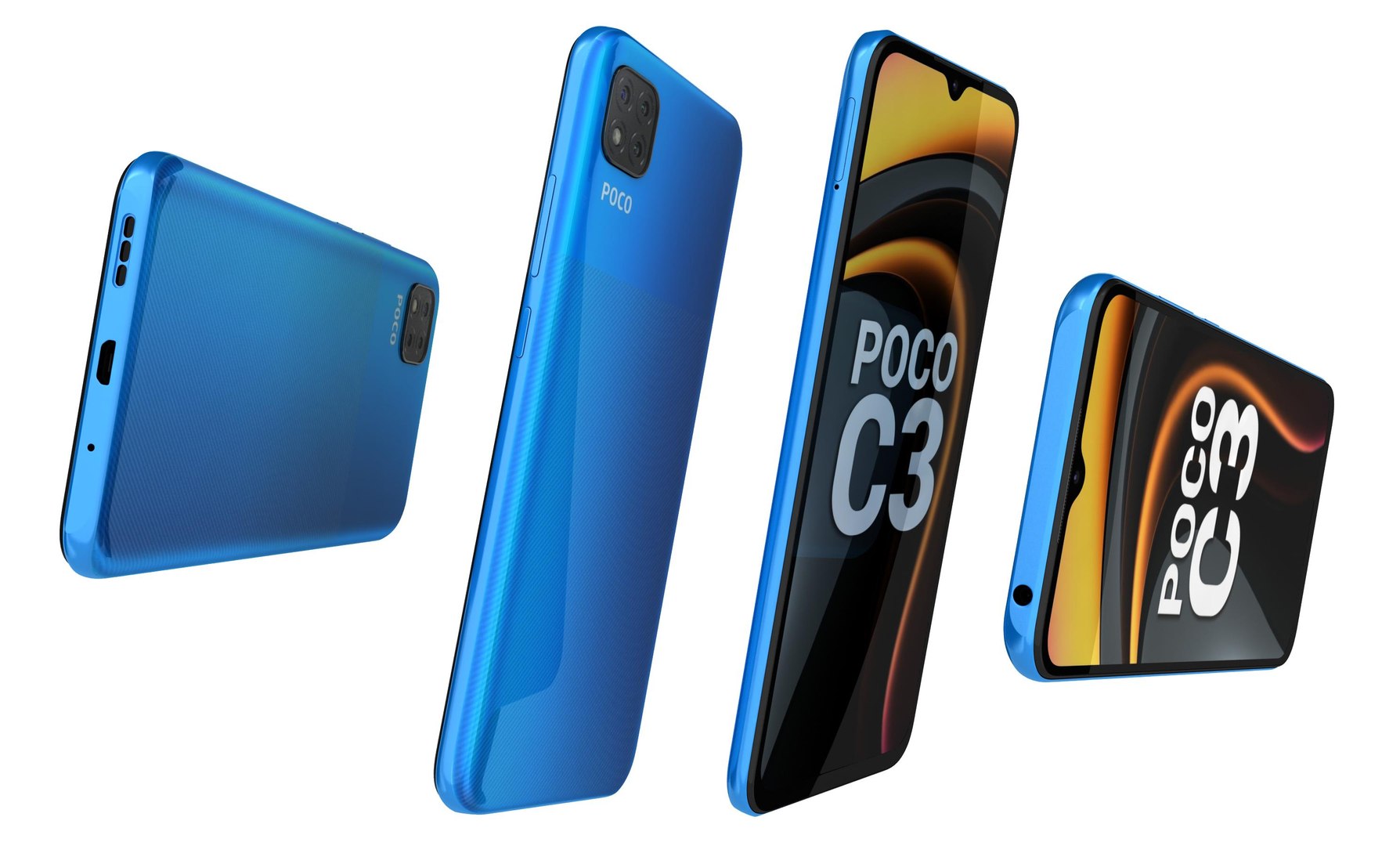 3D Xiaomi Poco C3 Arctic - TurboSquid 1654275