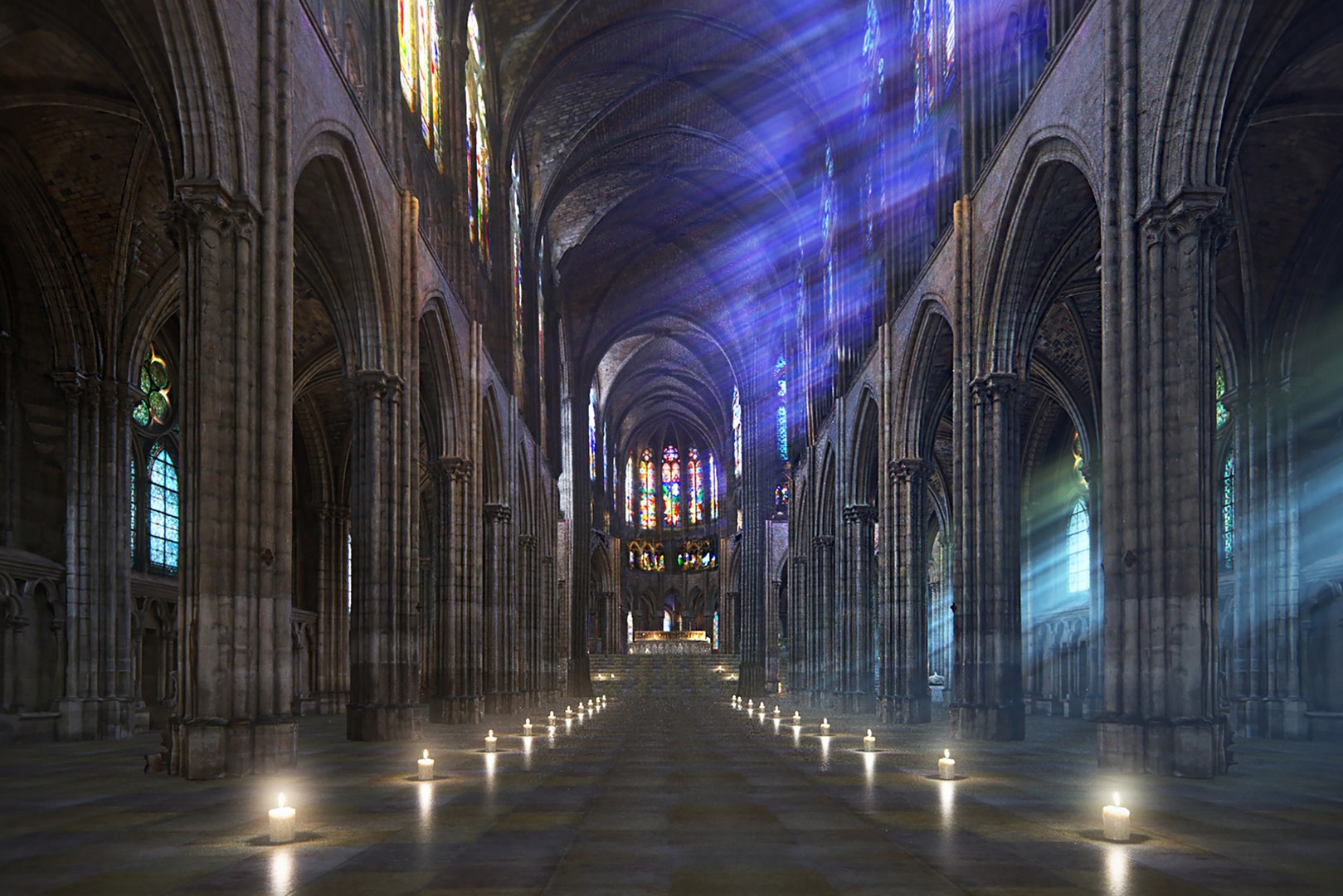 3D Cathedral Ultra Hd Model - TurboSquid 1649101