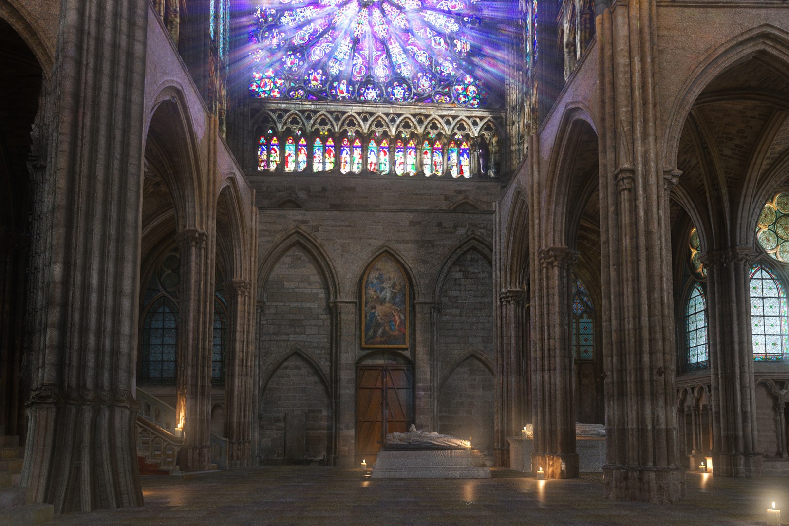 3D cathedral ultra hd model - TurboSquid 1649101
