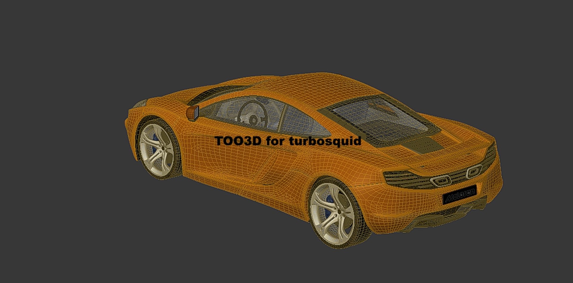 Mclaren Mp4 3d Model