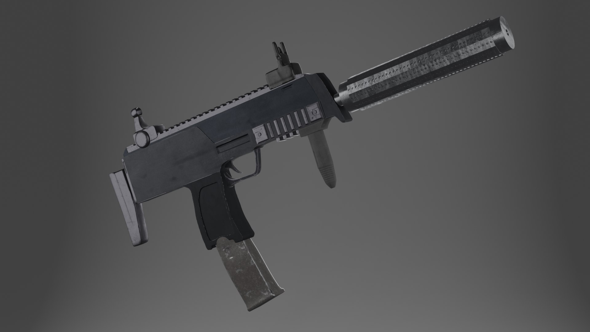 modelo 3d Subfusil MP7 - TurboSquid 1877717