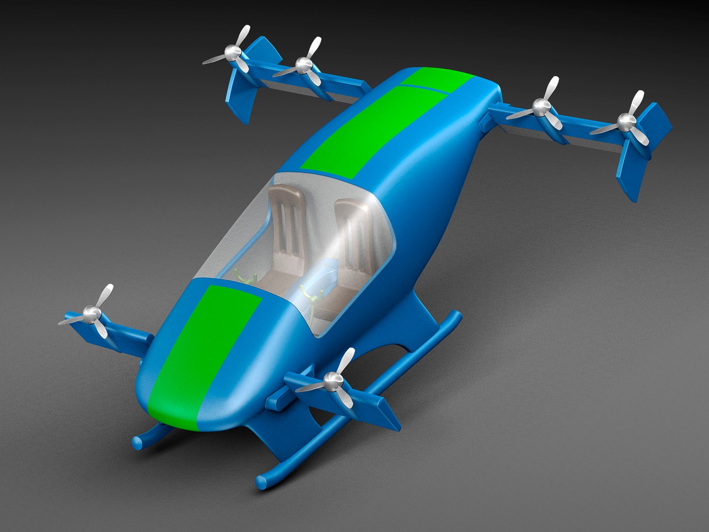 Flying Car Prototype Model - TurboSquid 1213884