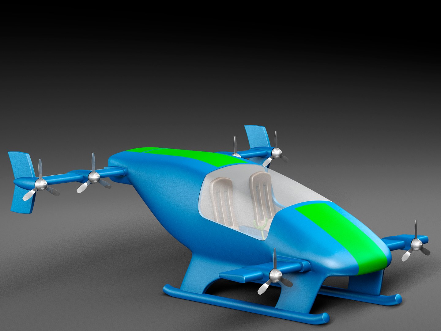 Flying Car Prototype Model - TurboSquid 1213884
