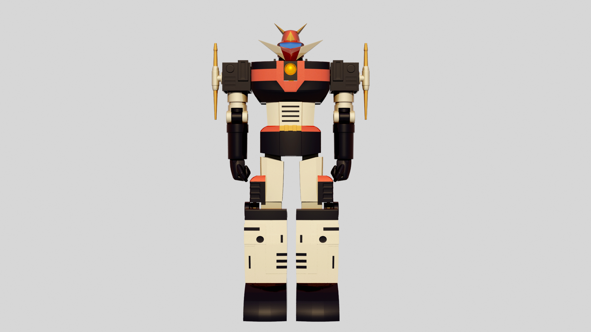 Kuuraiou God Sigma Robot 3D Model - TurboSquid 1694468