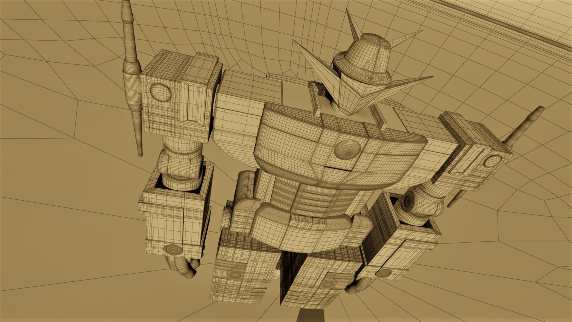 Kuuraiou God Sigma Robot 3D Model - TurboSquid 1694468