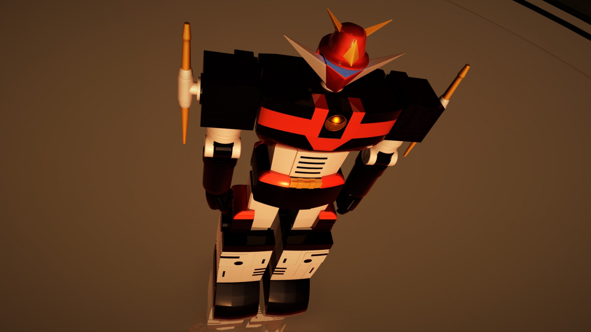 Kuuraiou God Sigma Robot 3D Model - TurboSquid 1694468