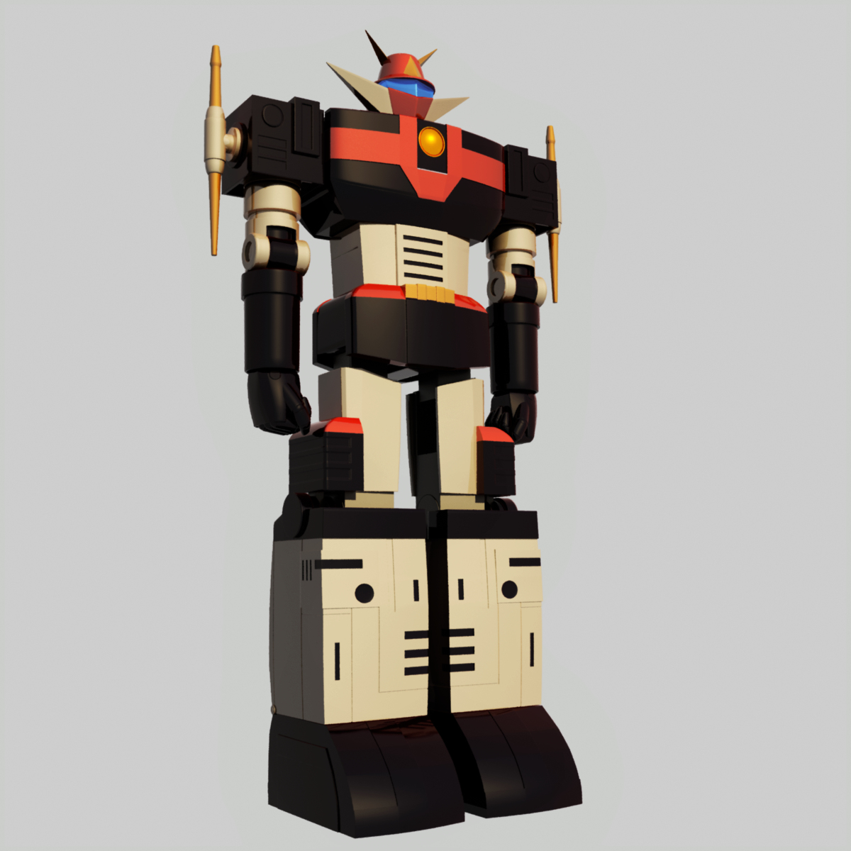 Kuuraiou god sigma robot 3D model - TurboSquid 1694468