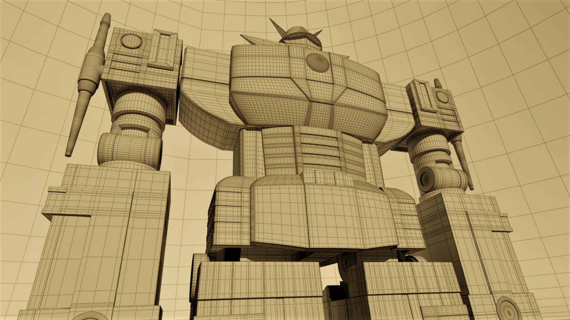 Kuuraiou God Sigma Robot 3D Model - TurboSquid 1694468