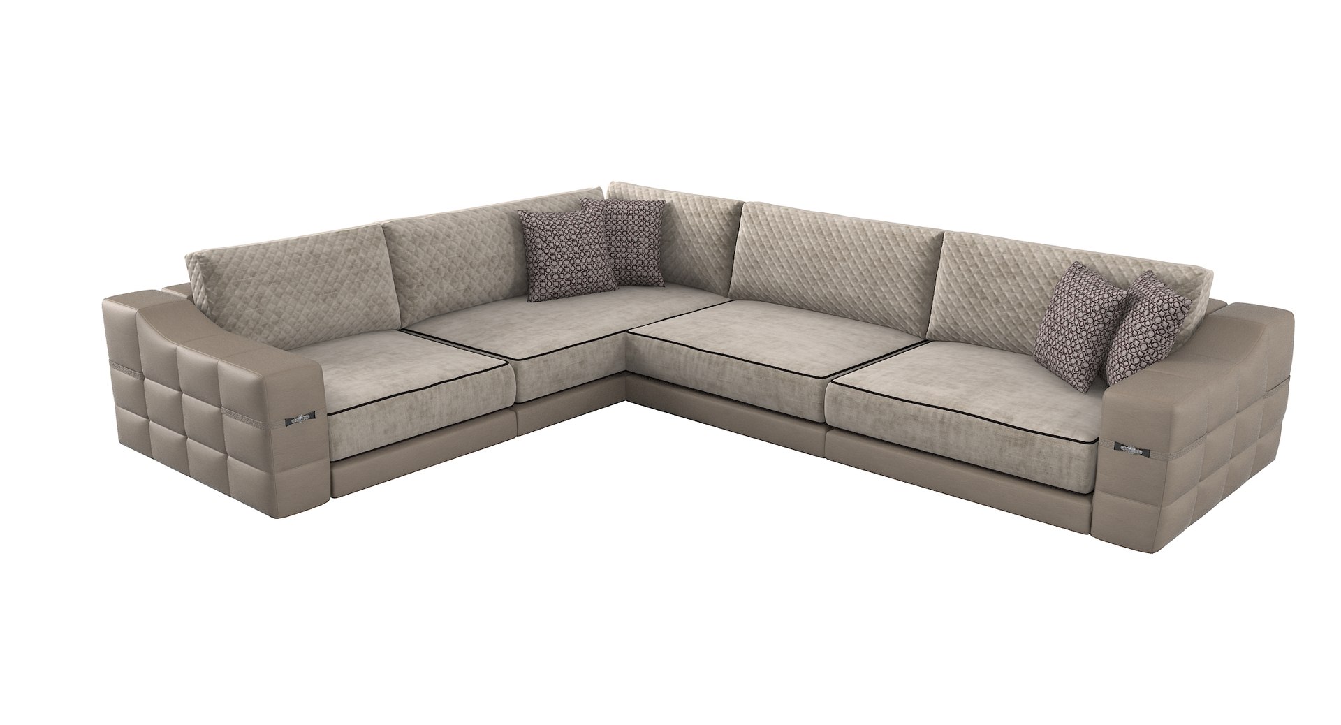 Tecni Nova Corner Sofa Model - TurboSquid 1380159