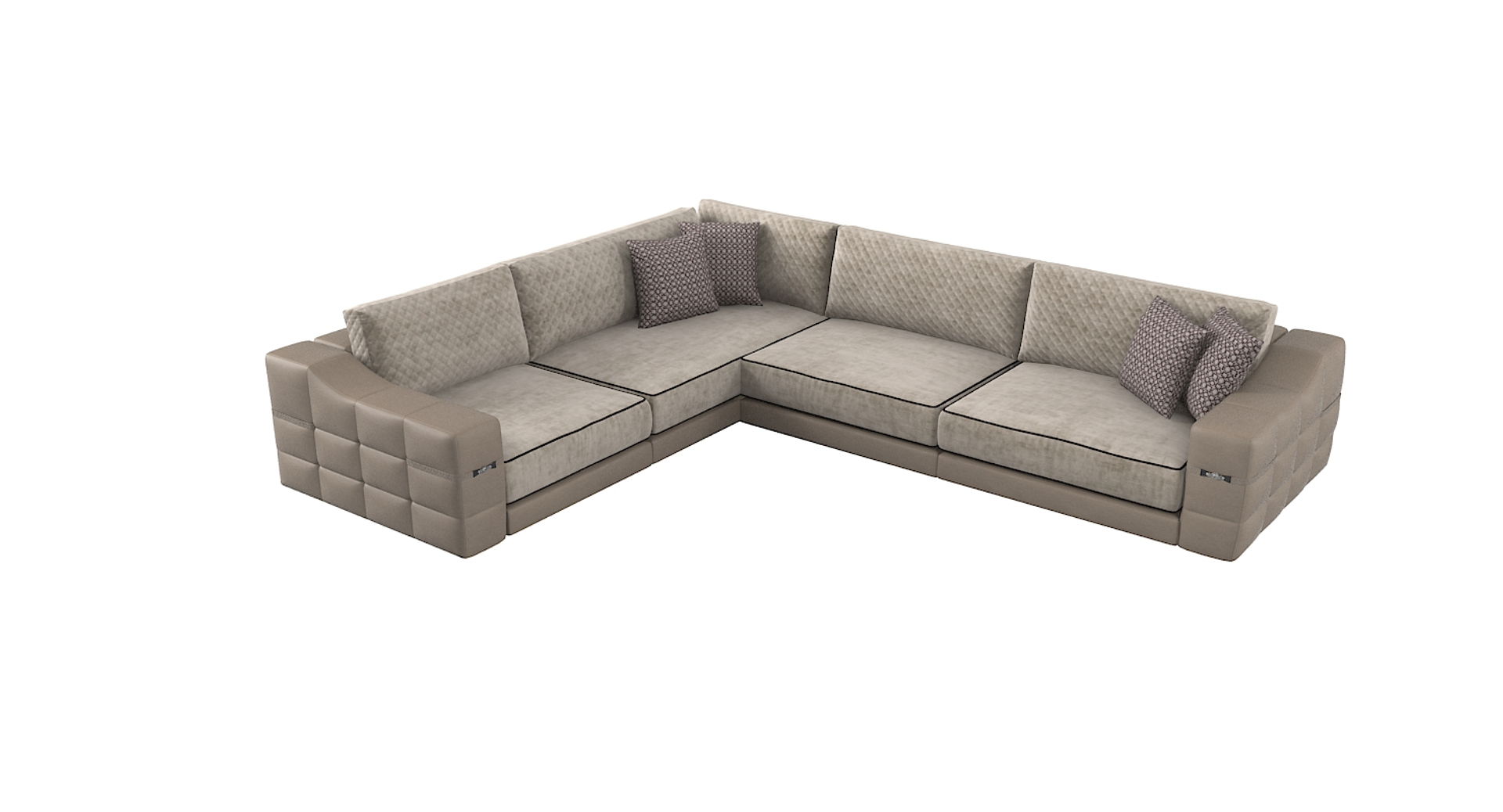 Tecni Nova Corner Sofa Model - TurboSquid 1380159