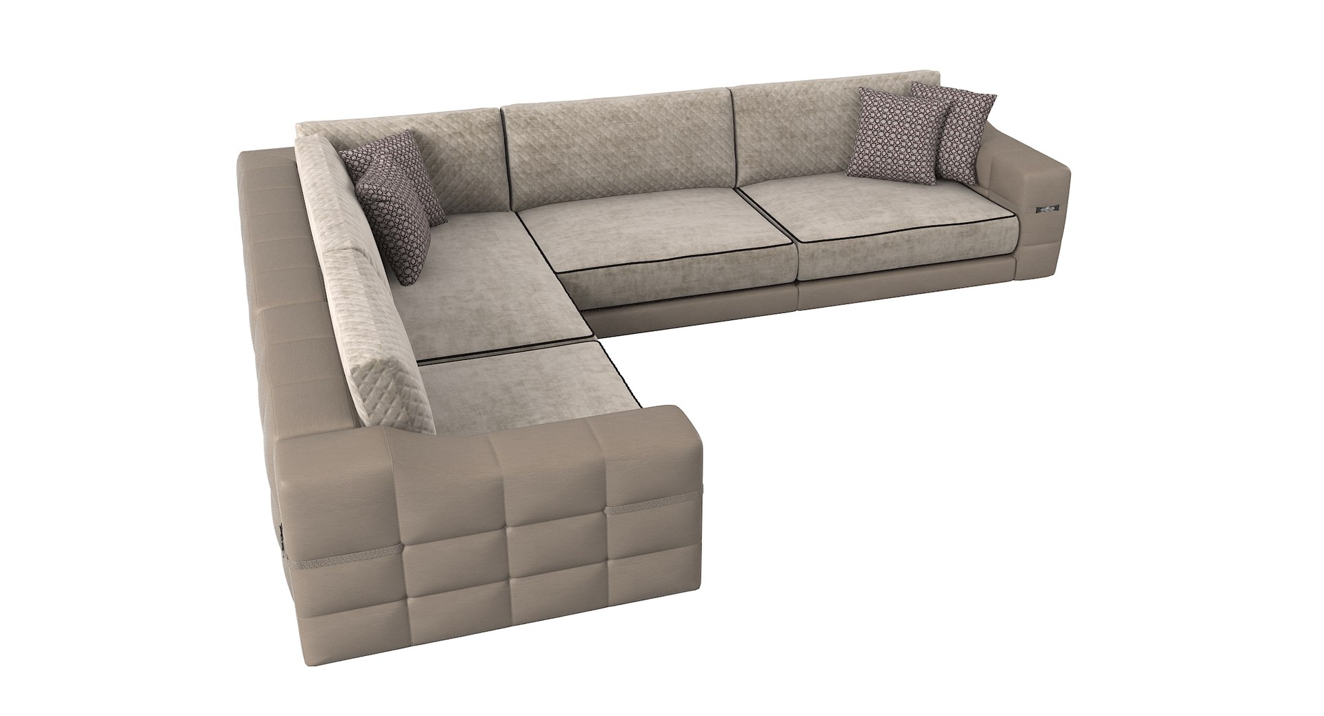 Tecni Nova Corner Sofa Model - TurboSquid 1380159