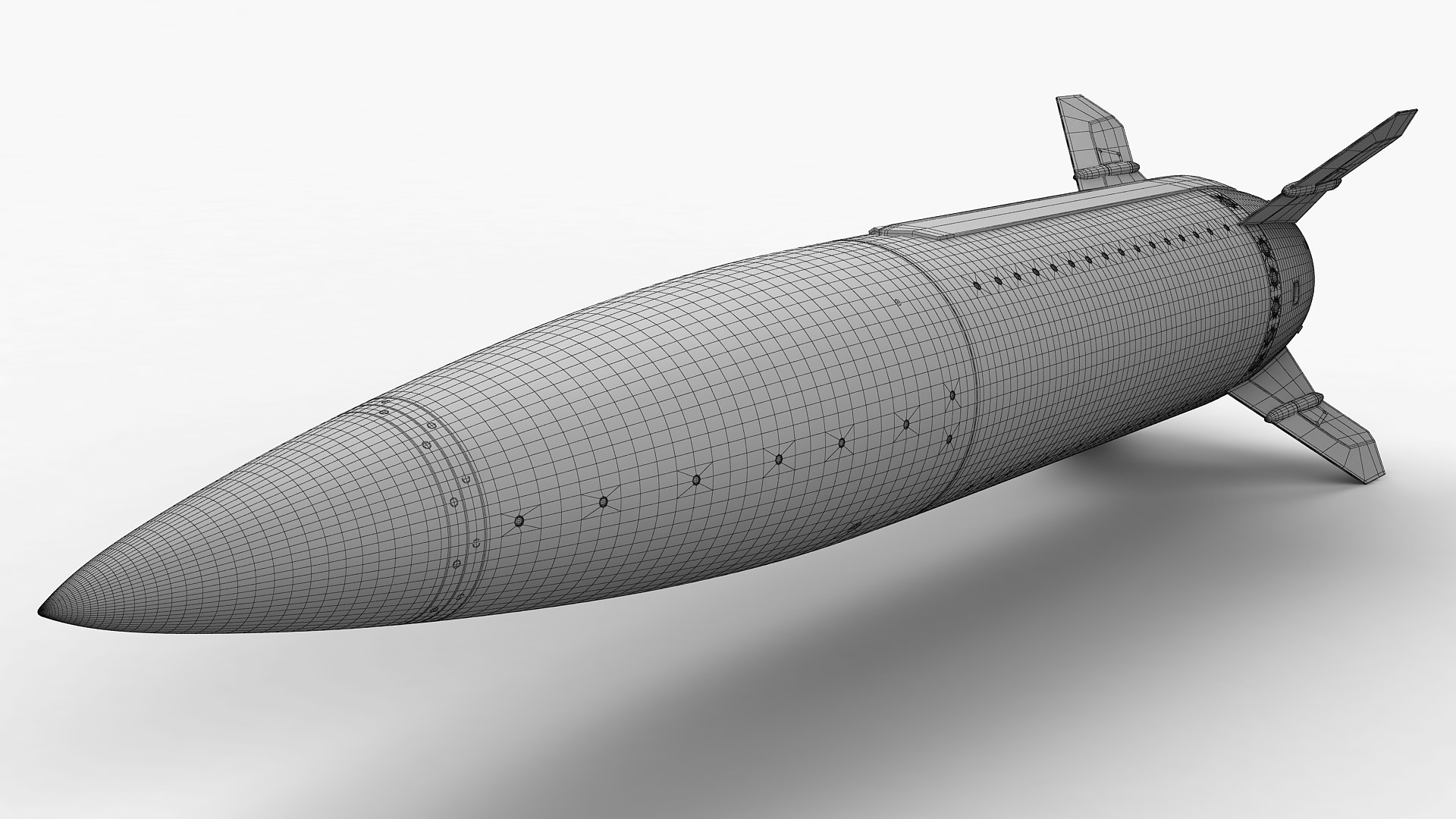 Lockheed Martin MGM-140 ATACMS Army Tactical Missile System 02 3D Model ...