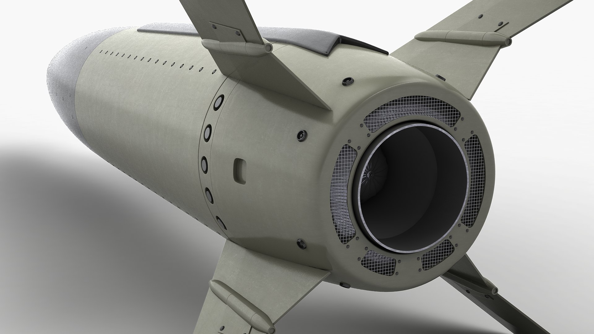 Lockheed Martin MGM-140 ATACMS Army Tactical Missile System 02 3D Model ...