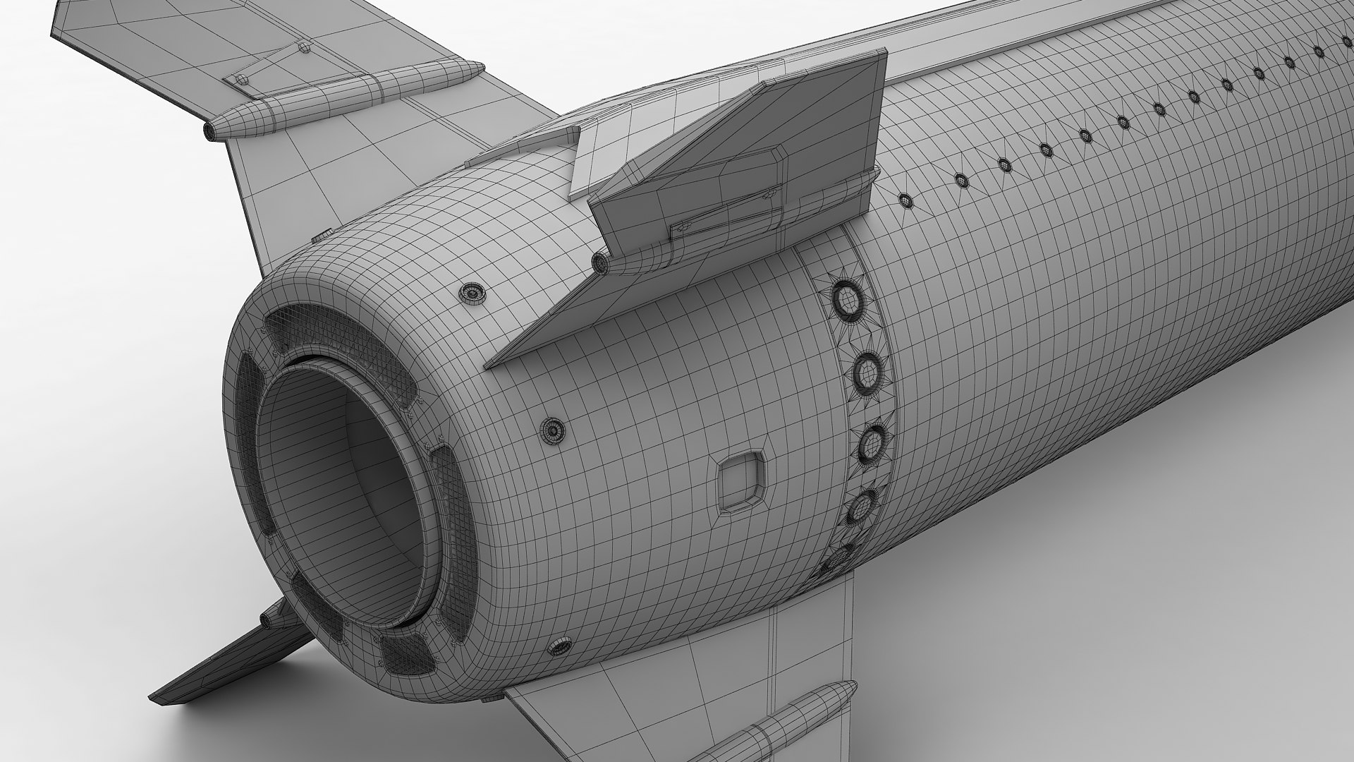 Lockheed Martin MGM-140 ATACMS Army Tactical Missile System 02 3D Model ...