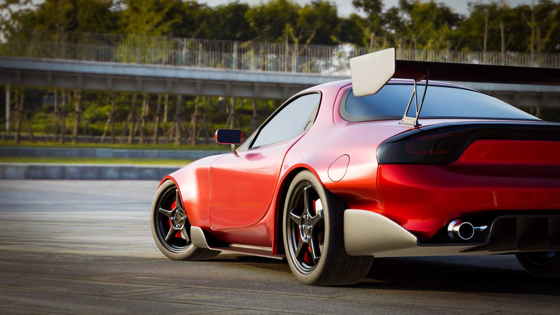 3D Mazda RX-7 Tuned Model - TurboSquid 2008325