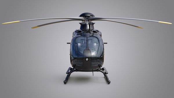 3D airbus helicopter h135 eurocopter ec135 model - TurboSquid 1350030