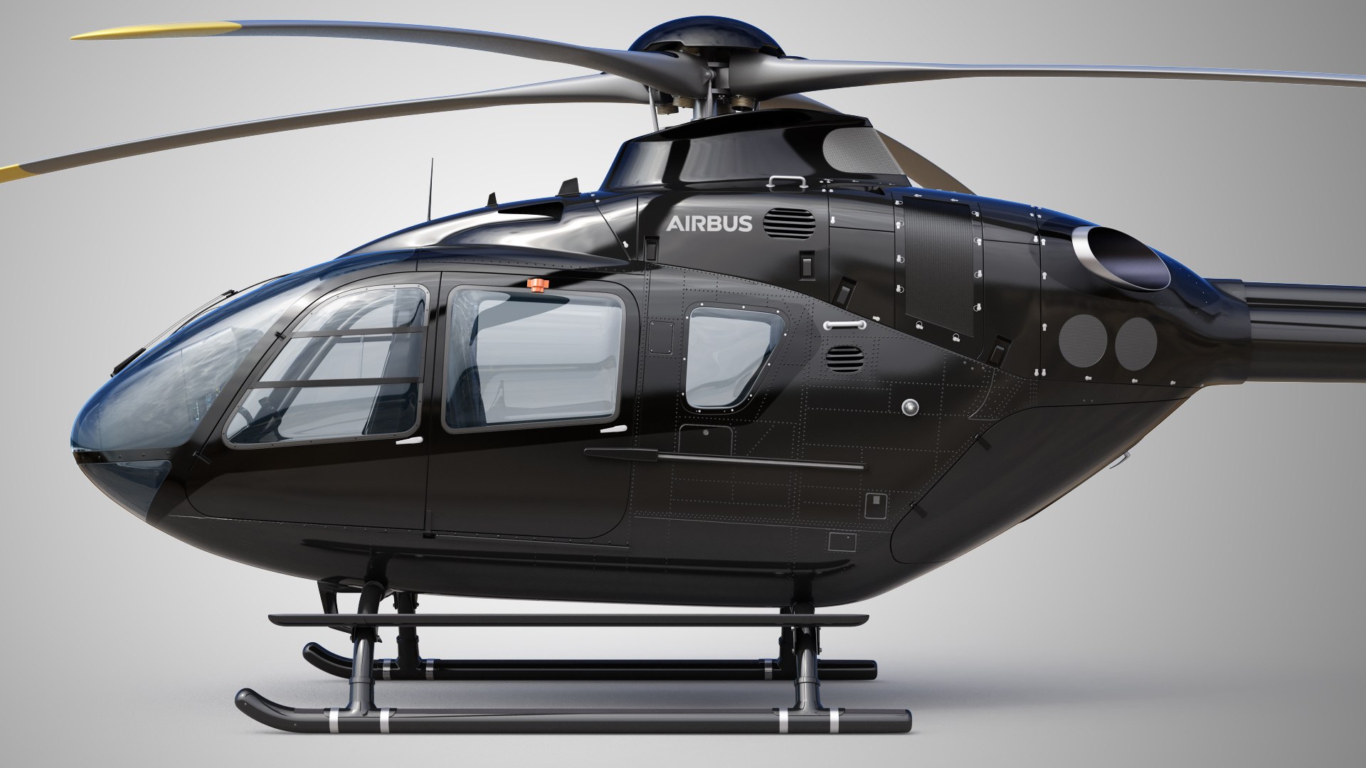 3D airbus helicopter h135 eurocopter ec135 model - TurboSquid 1350030