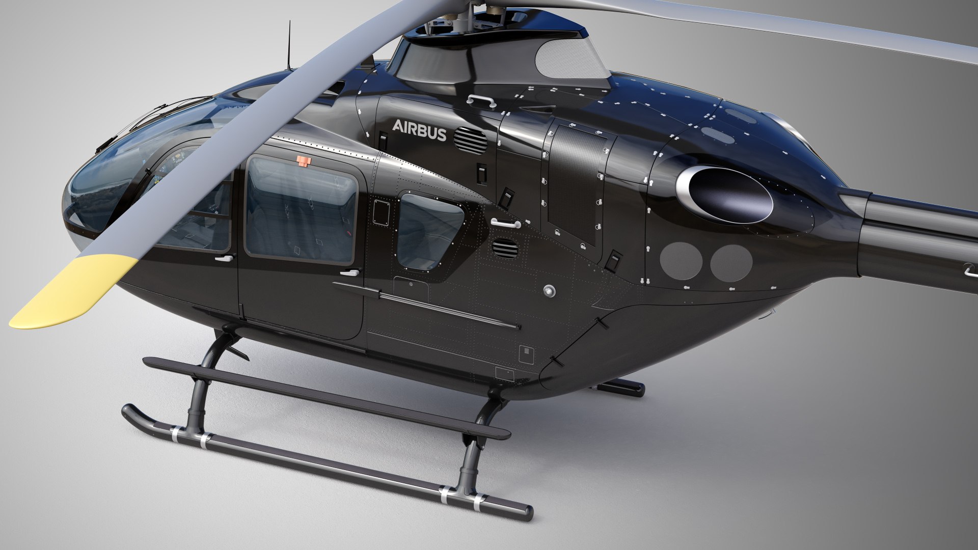 3D airbus helicopter h135 eurocopter ec135 model - TurboSquid 1350030
