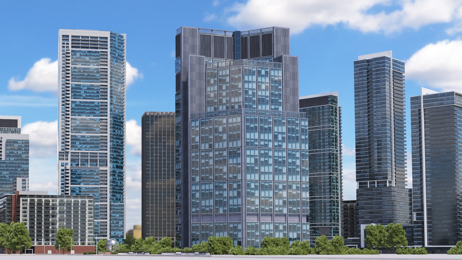 Varso Tower V4 3D Model - TurboSquid 1978125