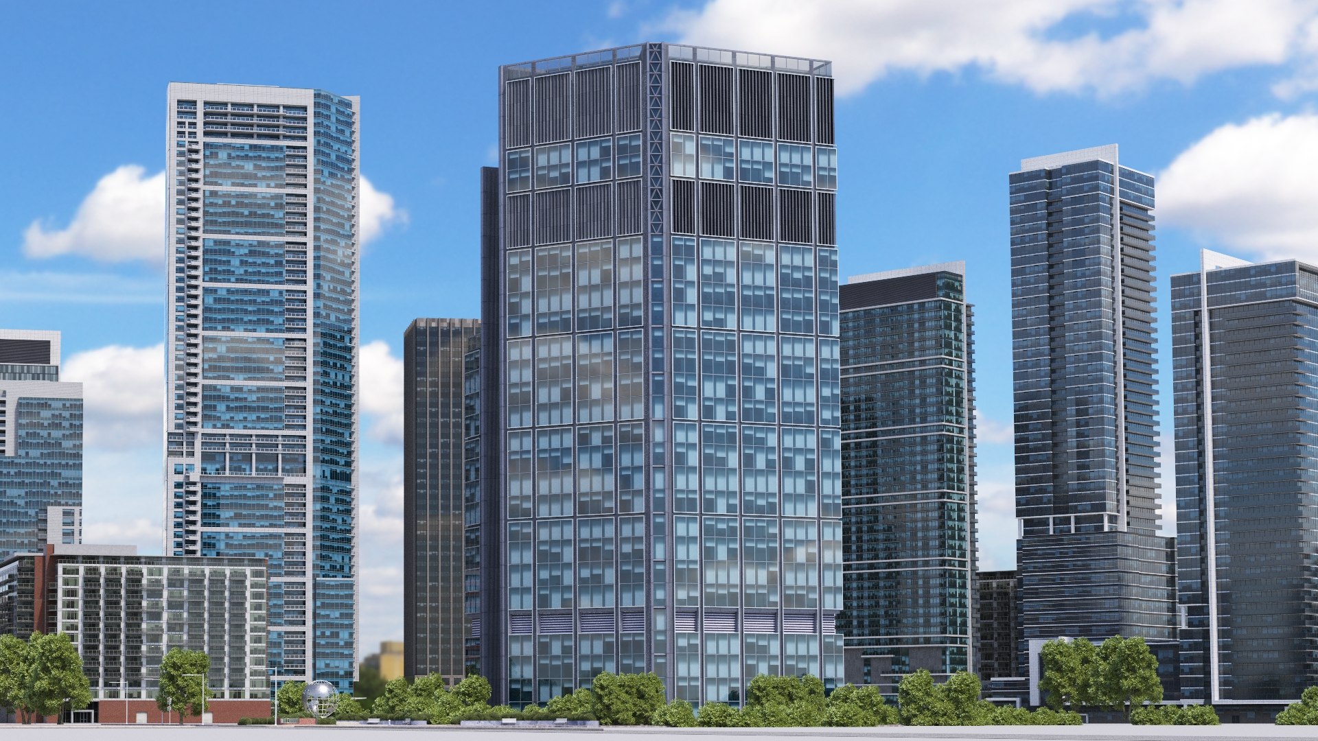 Varso Tower V4 3D Model - TurboSquid 1978125