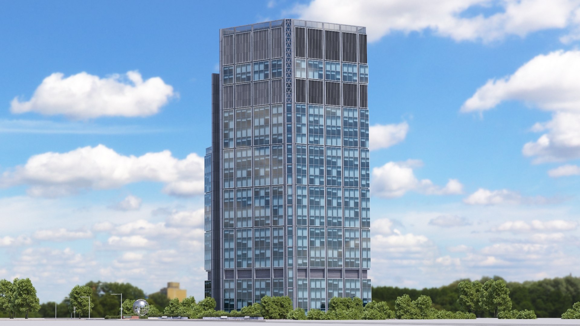 Varso Tower V4 3D Model - TurboSquid 1978125