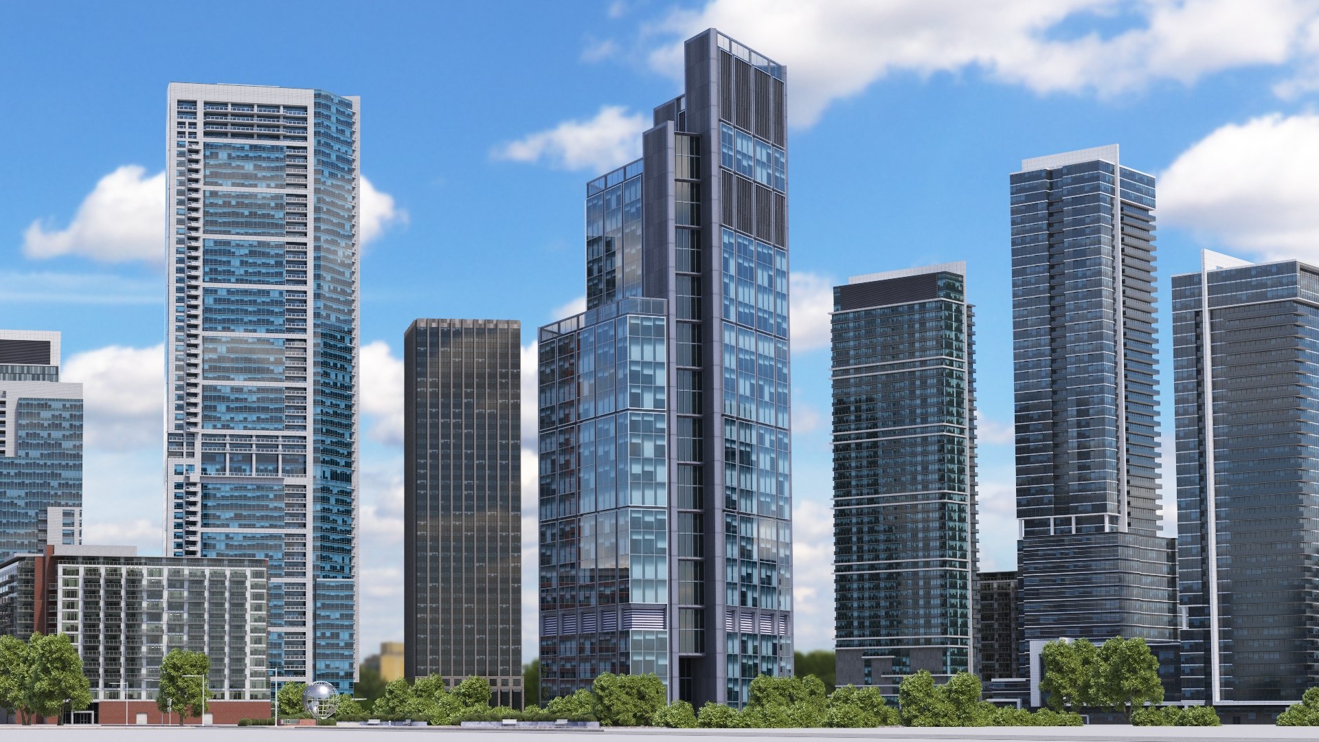 Varso Tower V4 3D Model - TurboSquid 1978125