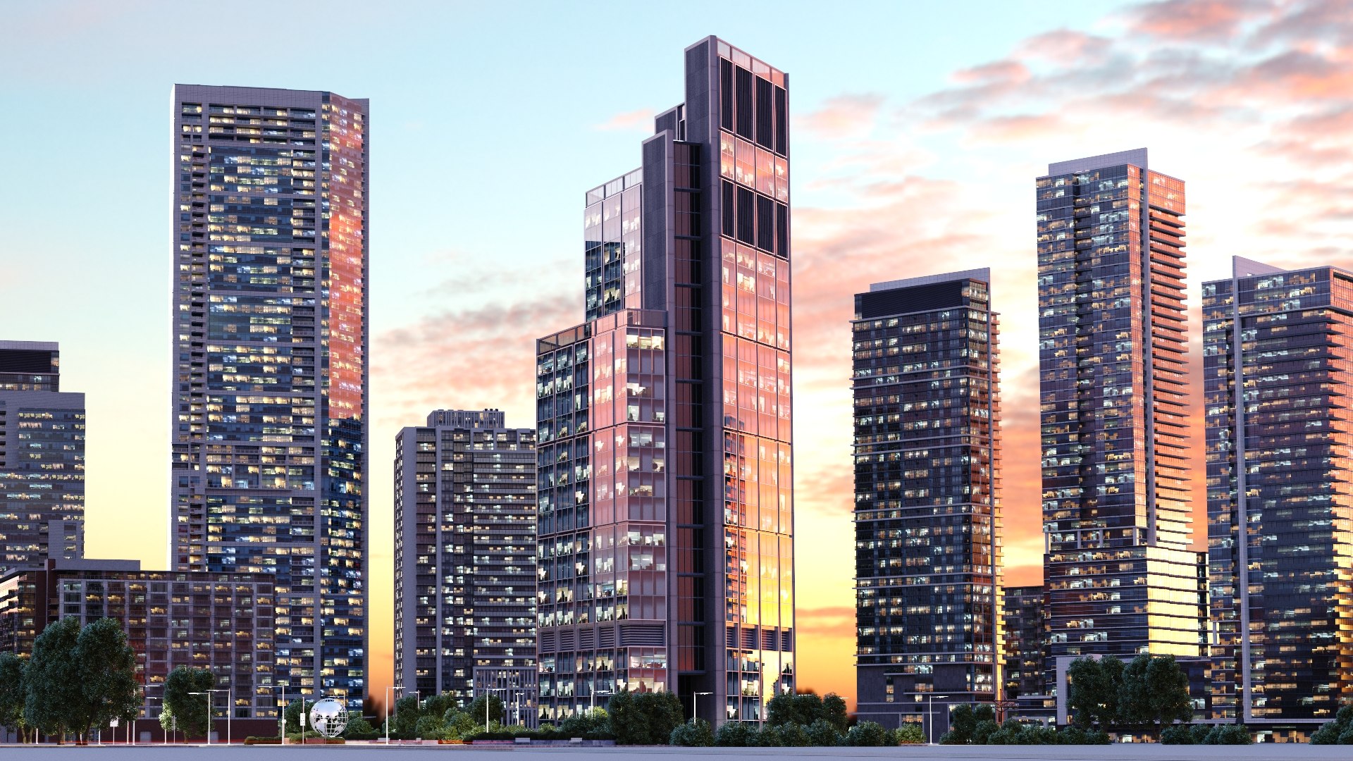 Varso Tower V4 3D Model - TurboSquid 1978125