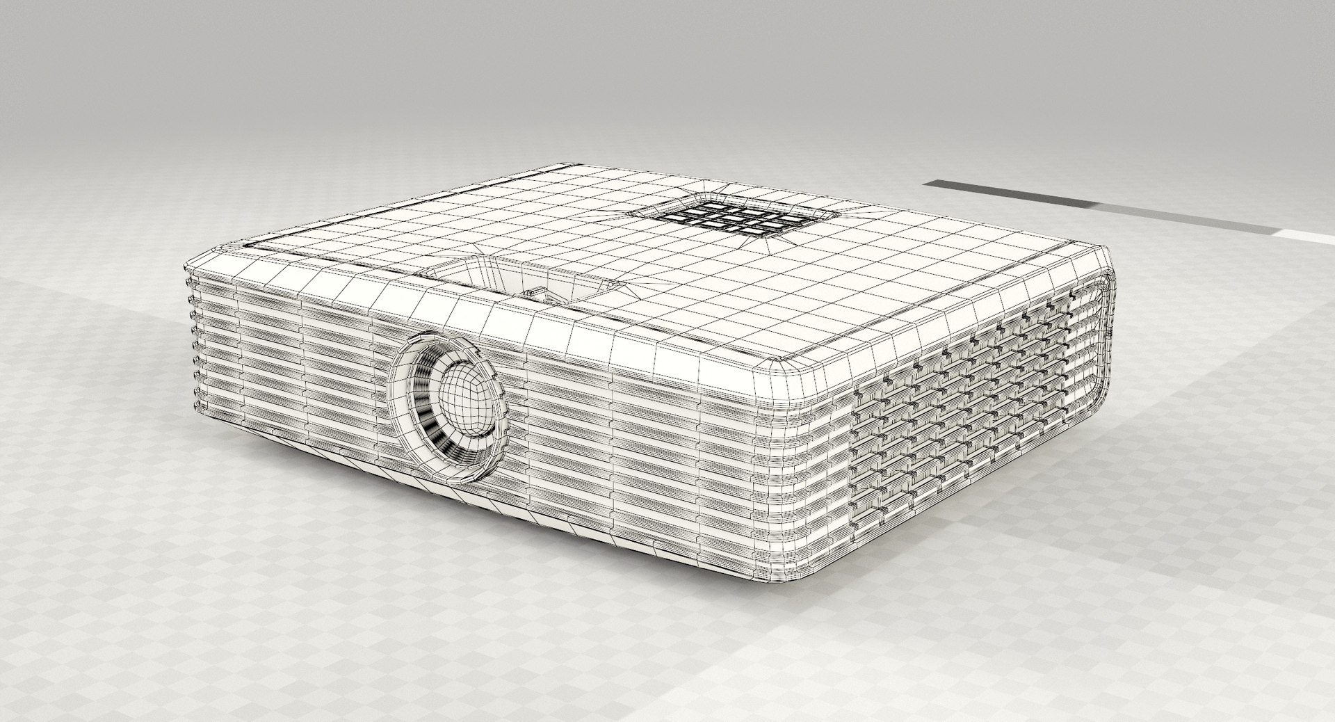 Projector film presentation 3D model - TurboSquid 1484076